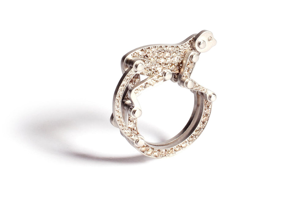 Monkey Ring Pave – Marc Alary